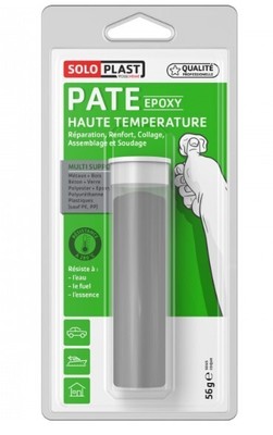 Mastic pâte epoxy haute température réparation renfort collage tous ...
