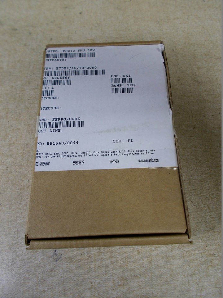 NEW FerroxCube ETD29/16/10-3C90 Ferrite Core *FREE SHIPPING* | eBay