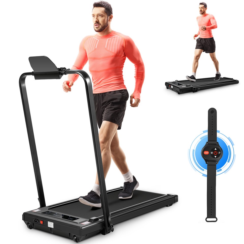 Electric Folding Treadmill Portable Running Walking Machine for Home ...