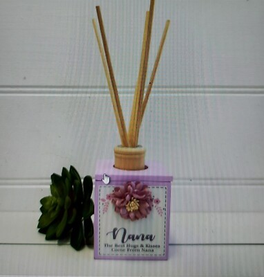 Floral Sentiment Reed Diffuser - Nana | eBay Australia