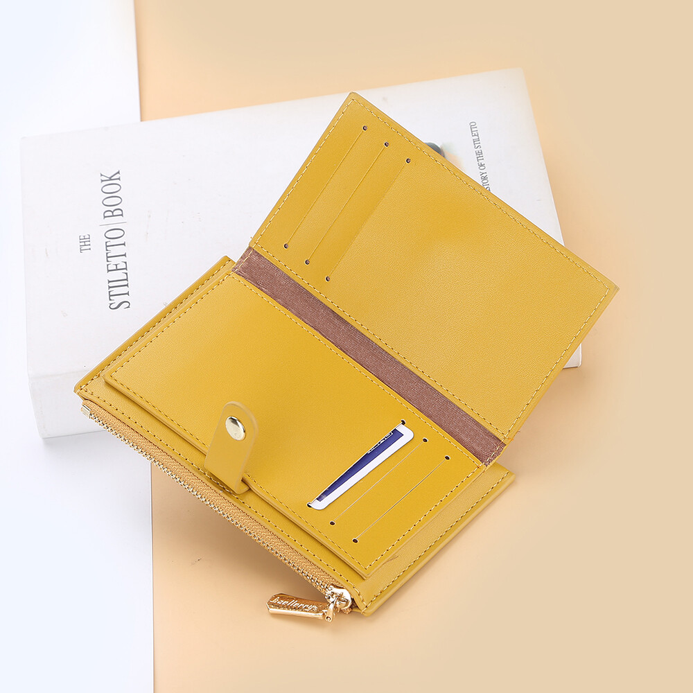 Wallet for Women Small Compact Credit Card Holder Mini Bifold Pocket ...