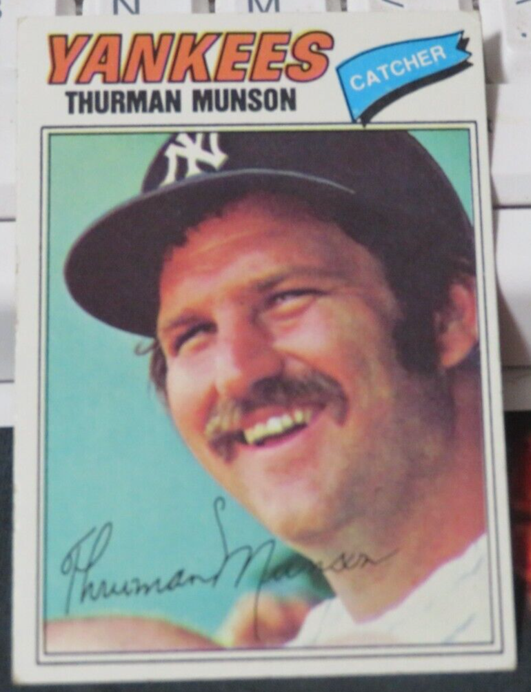 #7947 1977 TOPPS THURMAN MUNSON #2 | eBay