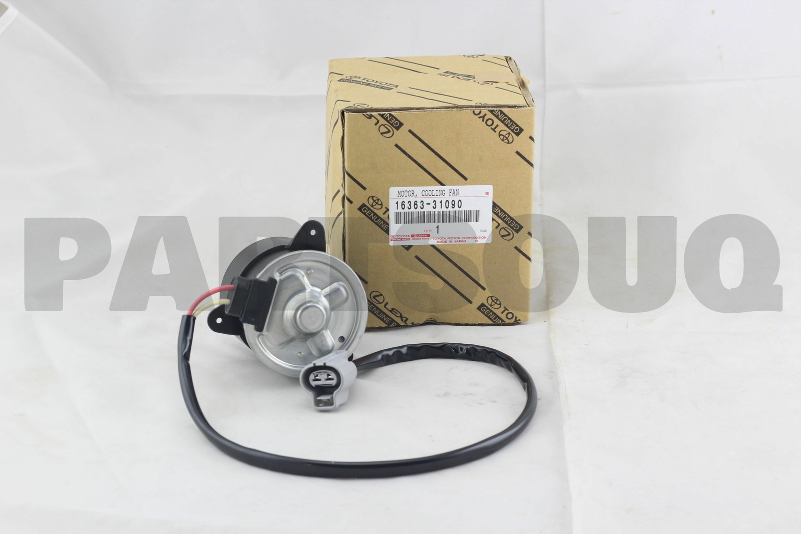 1636331090 Genuine Toyota MOTOR, COOLING FAN, NO.2 16363-31090 | eBay