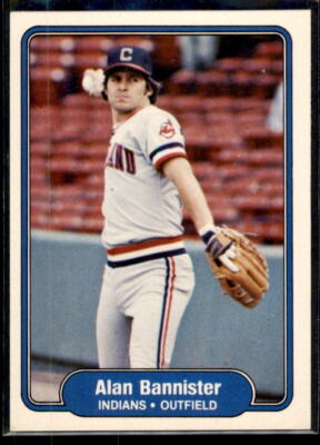 1982 Fleer Alan Bannister #359 Cleveland Indians | eBay