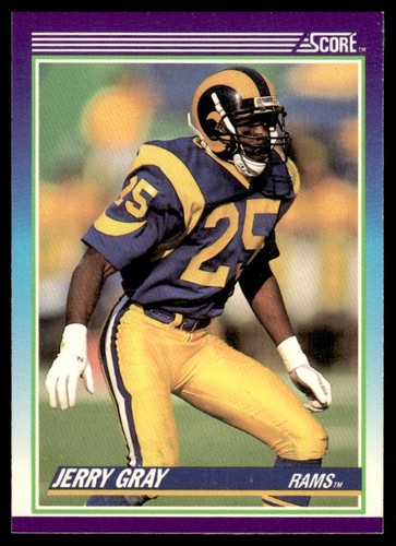1990 Score Jerry Gray Los Angeles Rams #158 | eBay