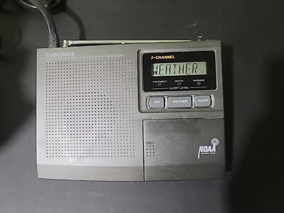 Radio Shack 12-250 7-Channel NOAA Weather Alert Radio - TESTED | eBay