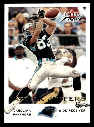 Patrick Jeffers Carolina Panthers 2000 Fleer Focus #82 | eBay