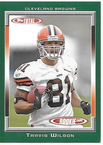 2006 Topps Total Football Rookie Card Travis Wilson Browns | eBay.de