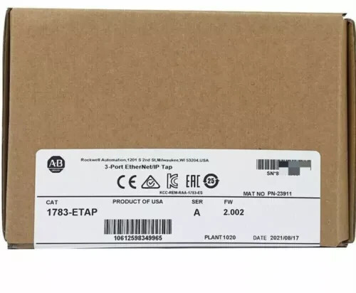 New Factory Sealed AB 1783-ETAP SER A Embedded Switch 3 Port Ethernet ...