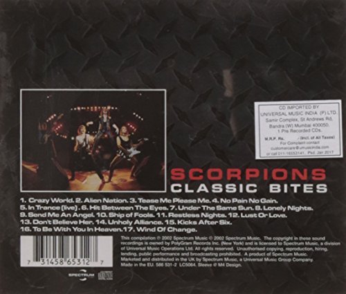 Classic Bites by Scorpions (CD, 2002) for sale online | eBay