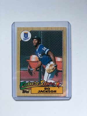 Bo Jackson Rookie Card Topps 1987 #170 Kansas City Royals ERROR | eBay