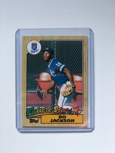 Bo Jackson Rookie Card Topps 1987 #170 Kansas City Royals ERROR | eBay