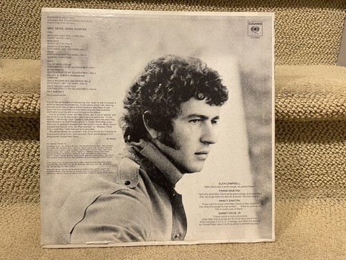MAC DAVIS "SONG PAINTER" 1970 LP PROMO TIME STRIP COLUMBIA CS 9969 ...