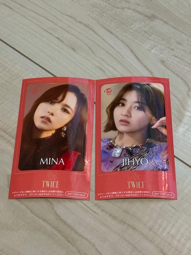 TWICE MINA JIHYO Sticker Set 2pcs KPOP Fans Collection | eBay