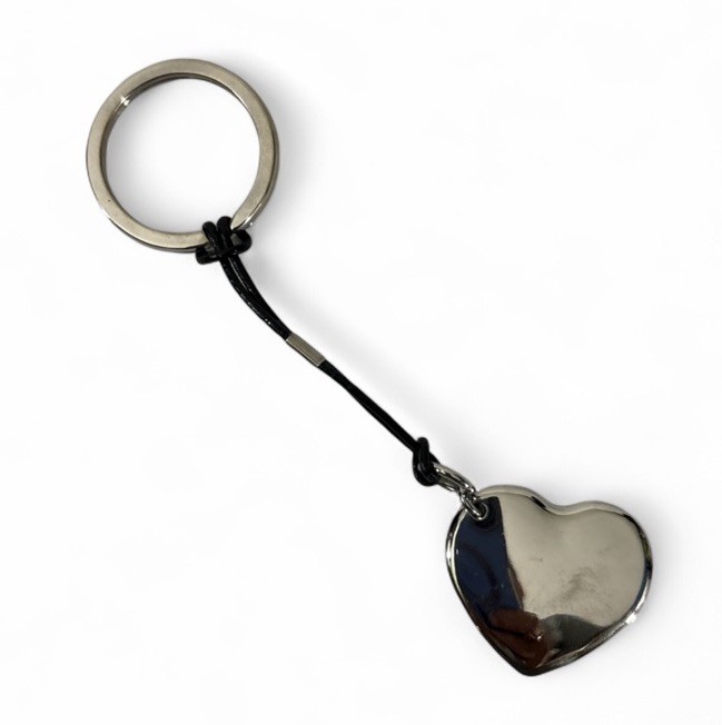 Pandora Heart Key Chain silver tone 3.25" long | eBay