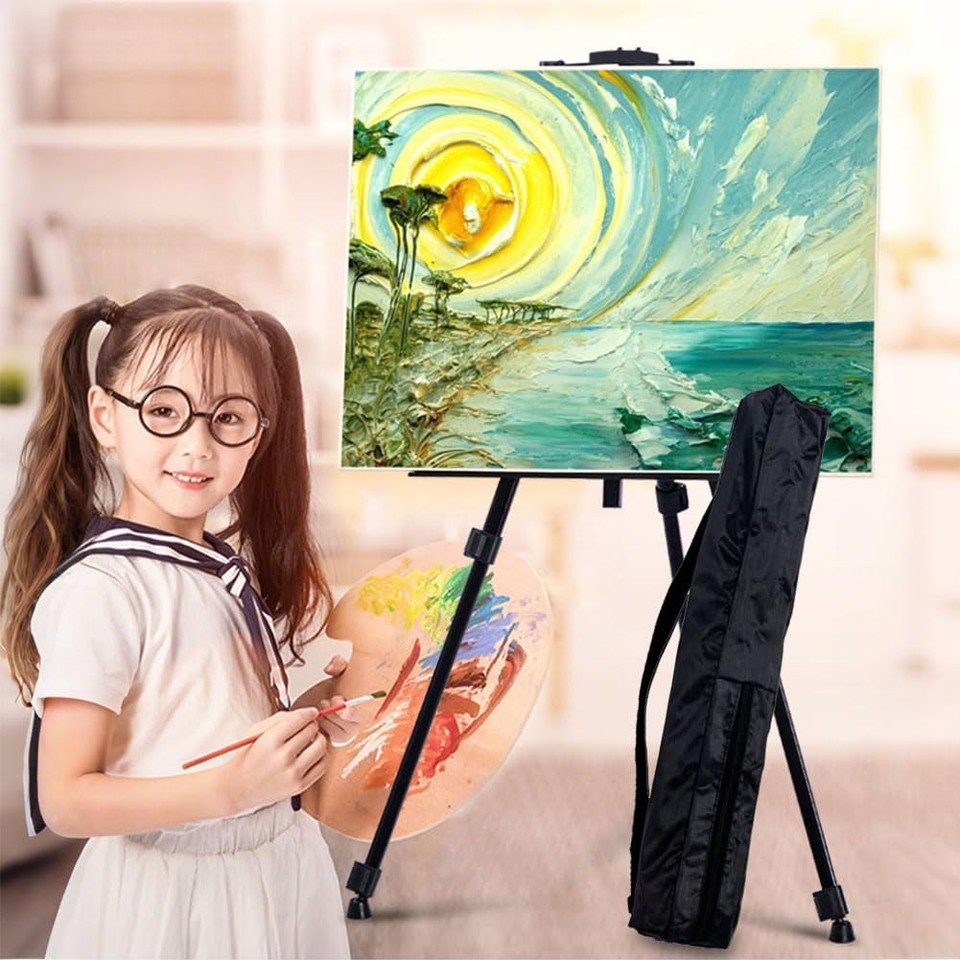 Portable Artist Easel Stand Art Painting Display Easel Standing ...