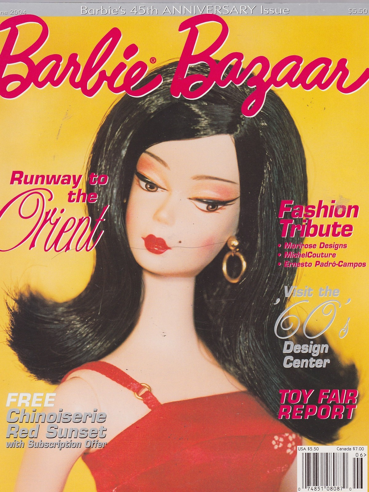 JUNE 2004 - BARBIE BAZAAR vintage doll magazine | eBay