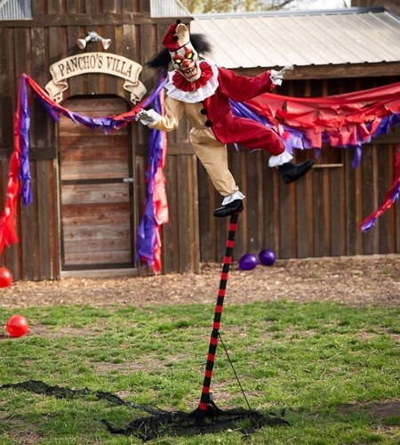 8' SIDESHOW BALANCING CIRCUS CLOWN ANIMATRONIC PROP | eBay
