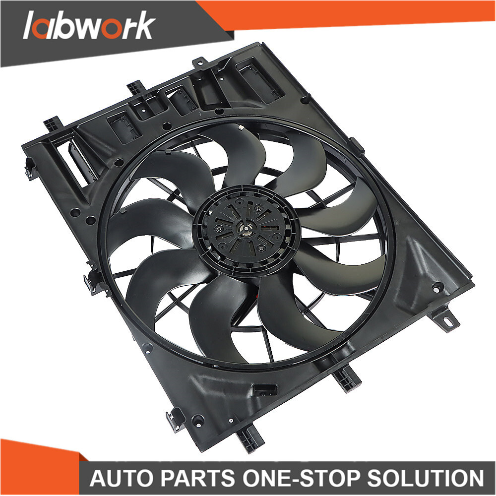 Labwork Radiator Cooling Fan Assembly For Chevy Equinox GMC Terrain A/T ...