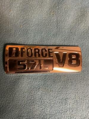 2014 - 2017 Toyota Tundra "iForce 5.7L V8" Emblem OEM #75474-0C030 ...
