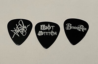 Guitar picks , Your Bands Name Custom ( Double Sided ) 12 Count FREE ...