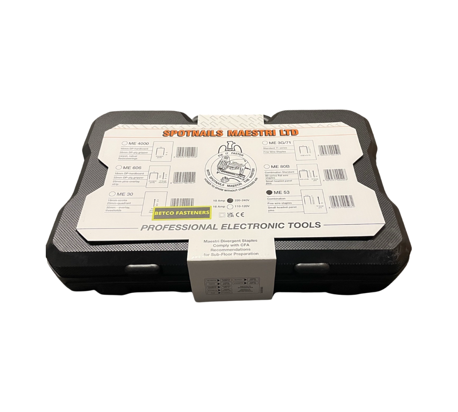 Maestri ME53 Professional Electric Upholstery Stapler (240V ...