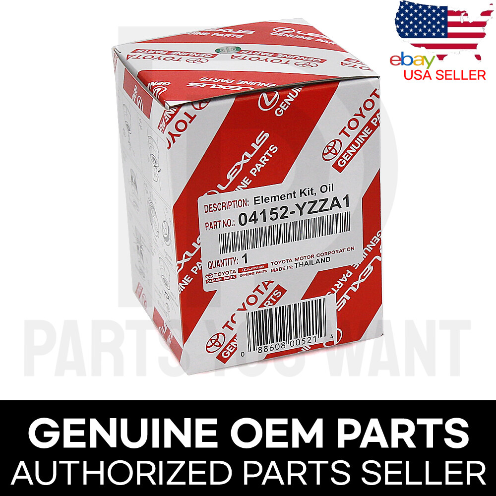 GENUINE Toyota Lexus Scion Factory OEM Oil Filter x1 04152-YZZA1 ...