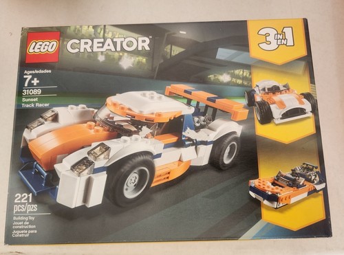 LEGO Creator 3in1 31089 Sunset Track Racer BUILT with Manuals Complete ...