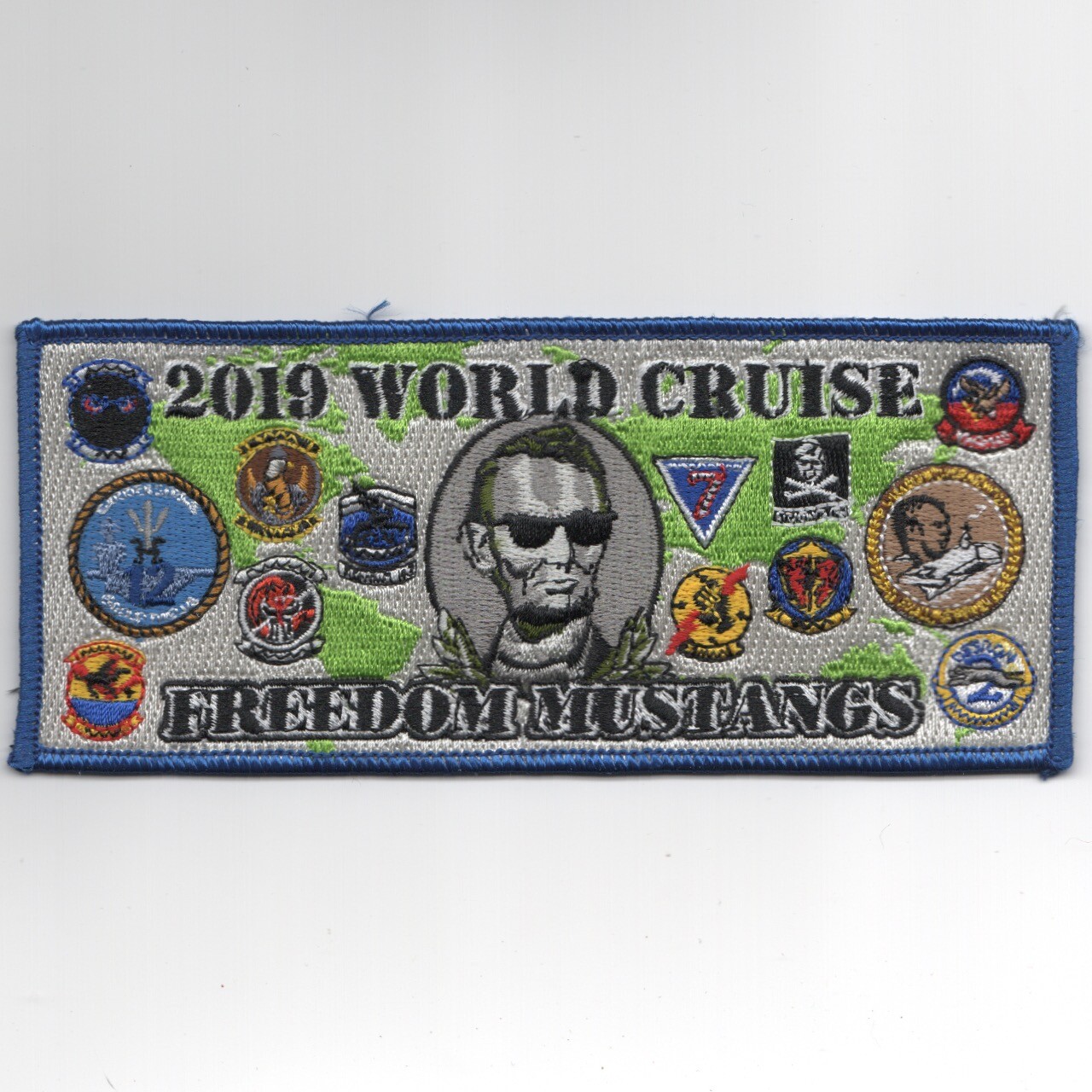 6" NAVY VFA-143 2019 FREEDOM MUSTANGS CRUISE LINCOLN MILITARY ...