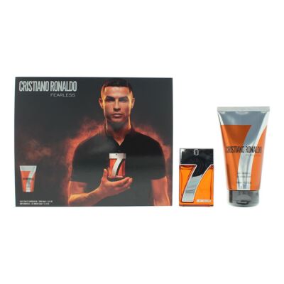 Cristiano Ronaldo Cr7 Fearless 2 Piece Gift Set: EDT 30ml - Shower G ...