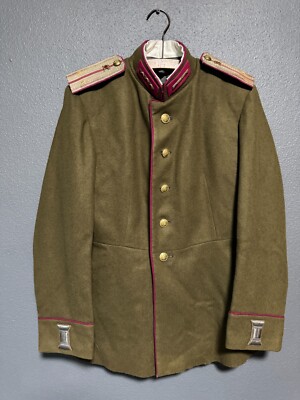 WW2 Russian Soviet Parade Lieutenant Tunic Jacket Quartermaster service ...