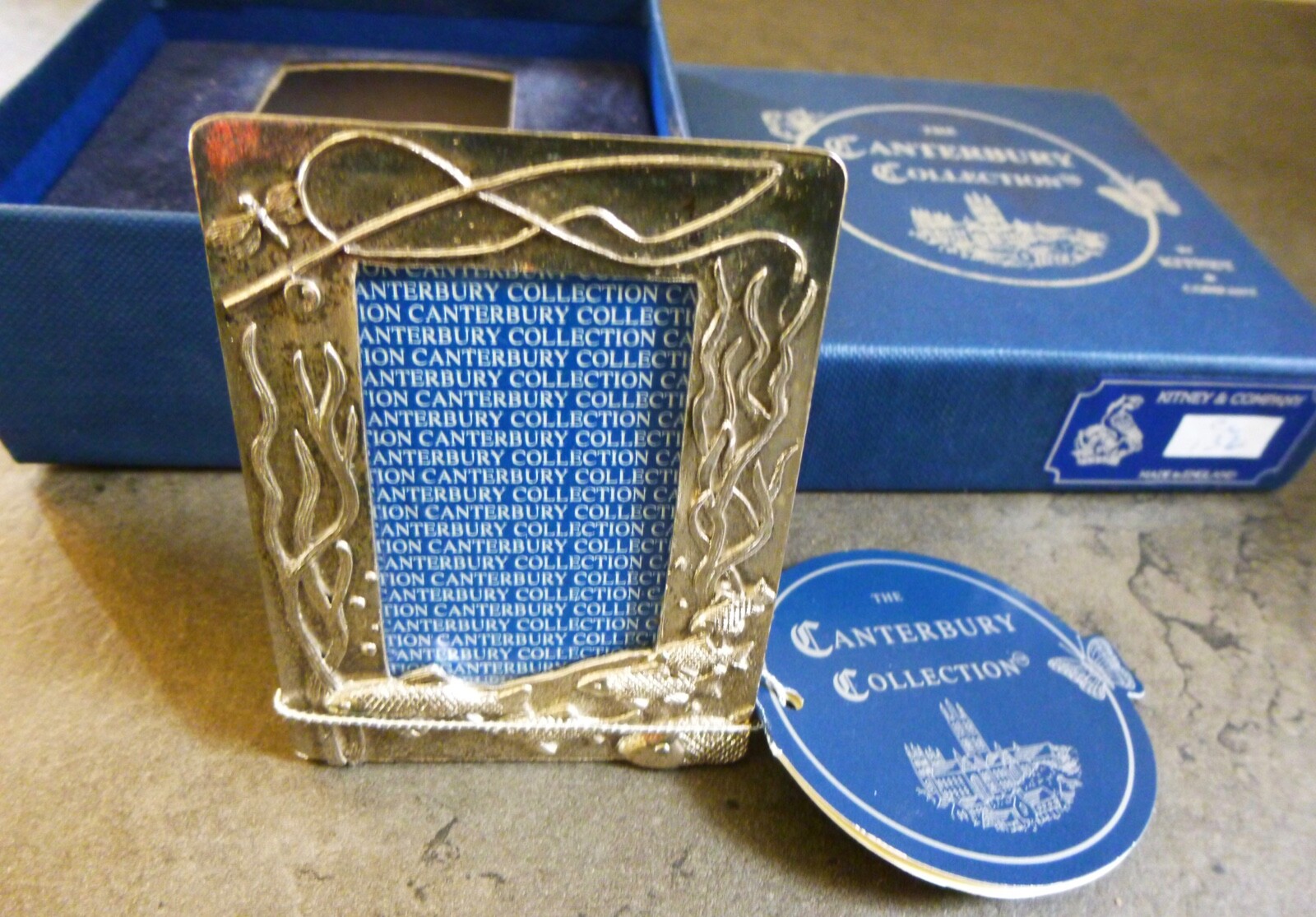 English Pewter Fishing Rod Photo Frame The Canterbury Collection by ...