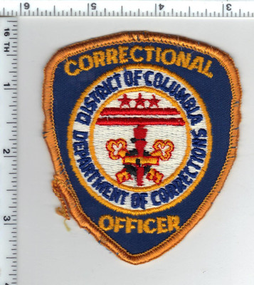 District of Columbia Dept of Corrections Officer 1st Issue Uniform ...