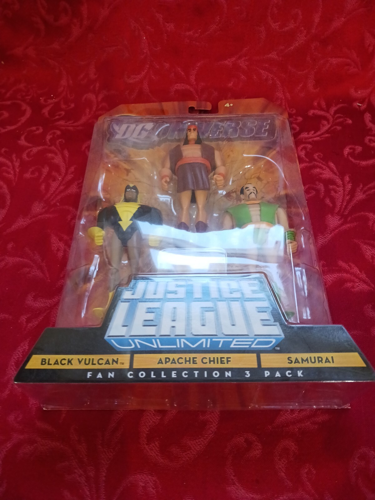 DC Universe Justice League Unlimited Black Vulcan Apache Chief Samurai ...