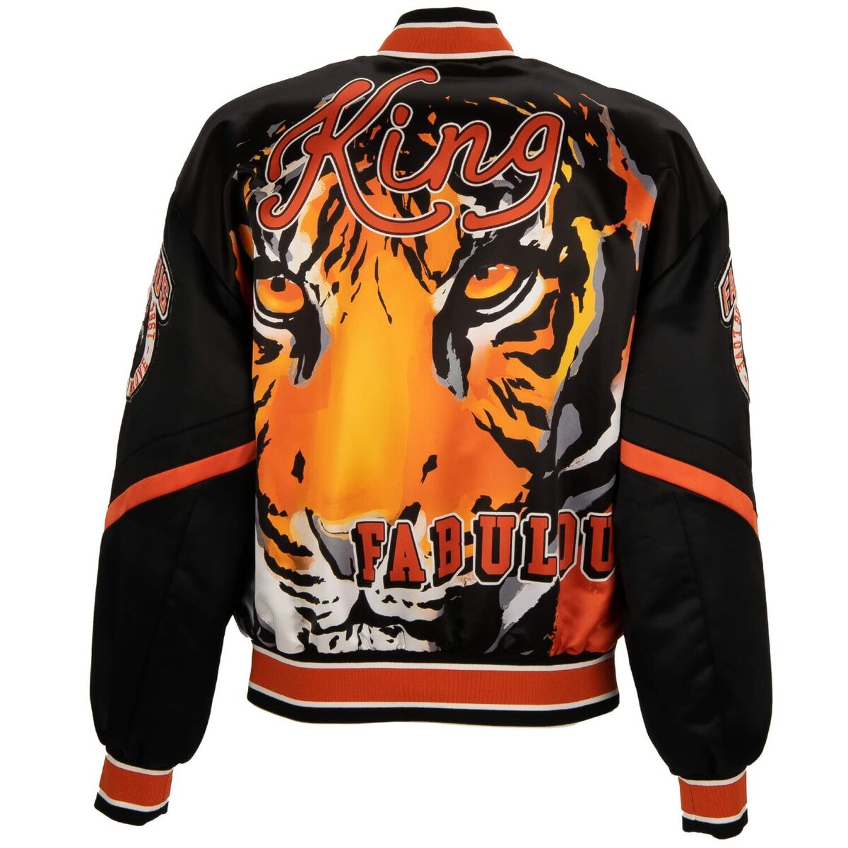 DOLCE & GABBANA Oversize KING Tiger Varsity College Jacket DOLCE & GABBANA Oversize KING Tiger Varsity College Jacket