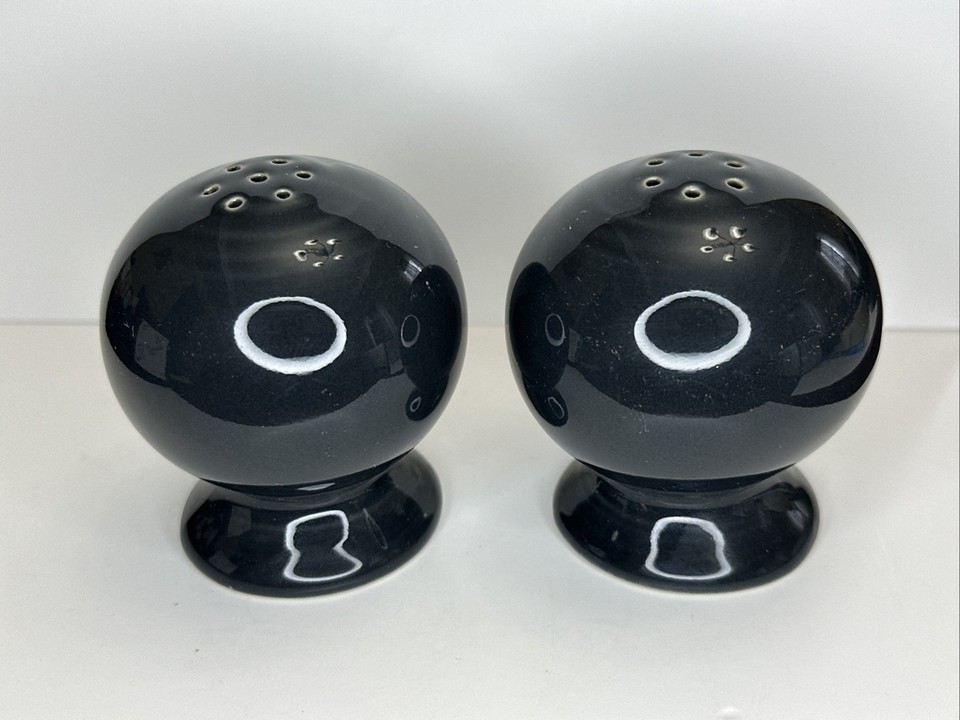 FIESTA SALT & PEPPER SHAKERS - SLATE - FIESTAWARE - NEW IN BOX | eBay