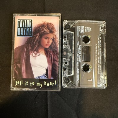 Tell It to My Heart by Taylor Dayne (Cassette, Oct-1990, Arista) tb1 ...