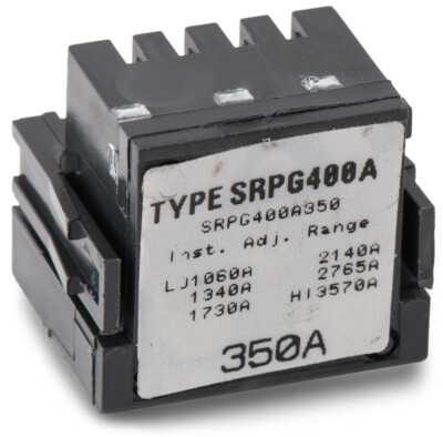SRPG400A350 GE RATING PLUG INTERCHANGEABLE RATING PLUG ELEMENT RATED ...