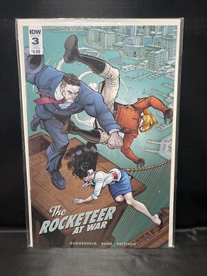 THE ROCKETEER AT WAR #3 VARIANT (2016) NM IDW HTF Rare | eBay
