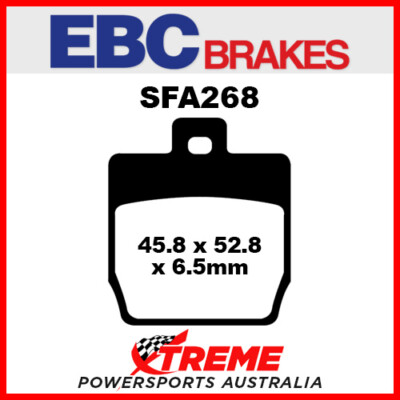 MBK EW 50 Stunt 2000-2006 EBC Organic Front Brake Pad SFA268 | eBay ...