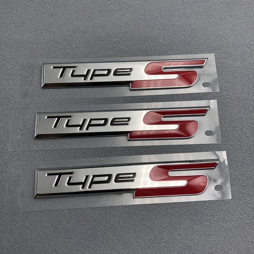 3pc For Acura TL TLX TSX RSX TYPE S Emblem Car Body Side Rear Trunk ...