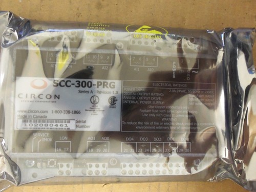 New Sealed Circon Programmable Space Comfort Controller SCC-300-PRG ...
