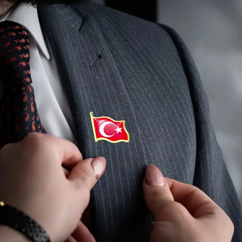 TURKEY Lapel Pin Badge Turkish Flag Country Metal Brooch | eBay UK