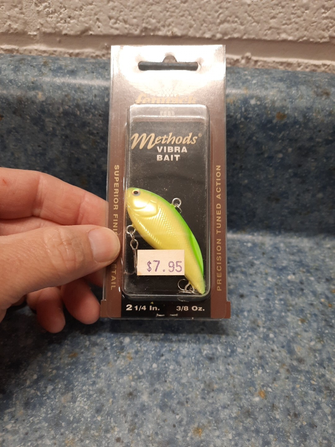 Fenwick Methods Vibra Bait 2 1/4" 3/8 oz Fishes Like Rattletrap! Rare ...