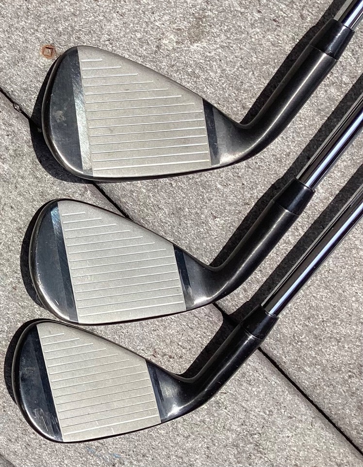 RH Adams XTD Black Irons 5-PW, GW / KBS Tour C-Taper Steel Shafts ...