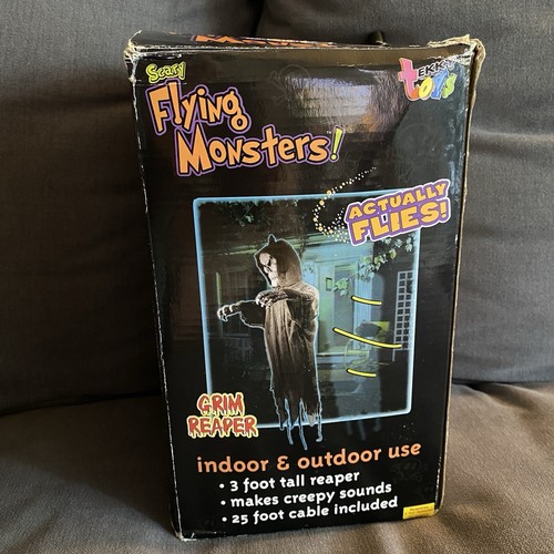 Vintage Tekky Toys Halloween Spirit Scary Flying Monsters GRIM REAPER | eBay
