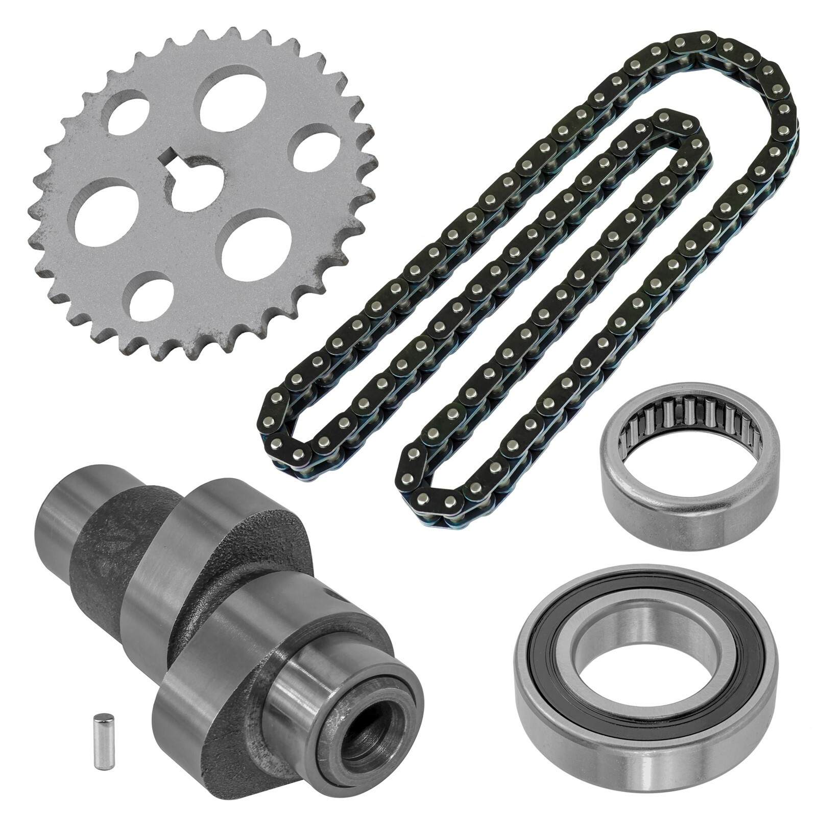 Timing Cam Chain Gear Bearings Kit For Yamaha Big Bear 400 4x4 YFM40 ...