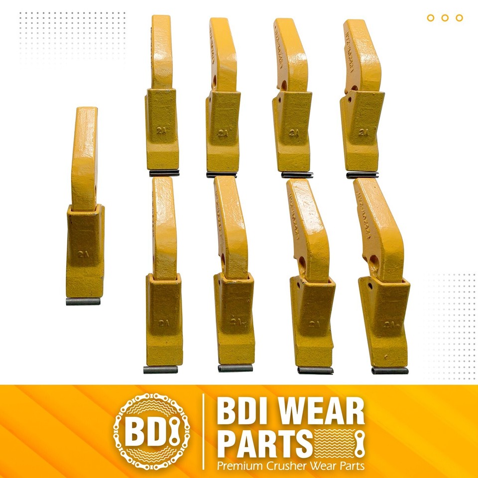 L2520N-2AH Bucket Shanks 2A Bucket Teeth w/ Pins Bucket Digging Teeth ...