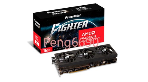 PowerColor Fighter AMD Radeon RX 7800 XT 16GB GDDR6 Graphics card | eBay
