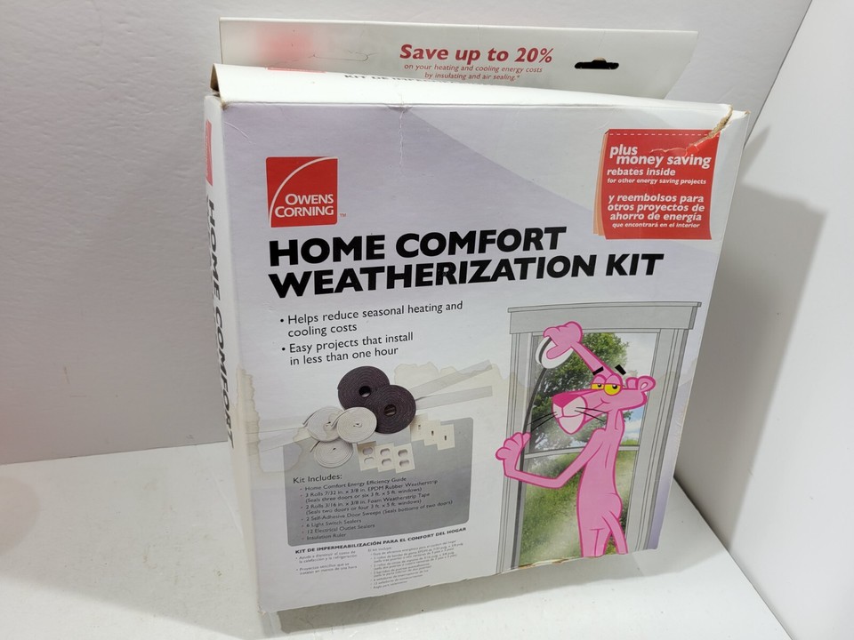 Owens Corning Home Window Door Plate Weatherization Insulation Tape ...